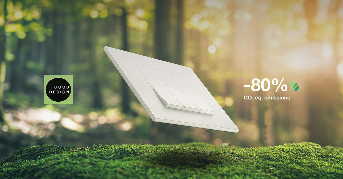 The Vimar Linea series wins the Green Good Design Award 2025