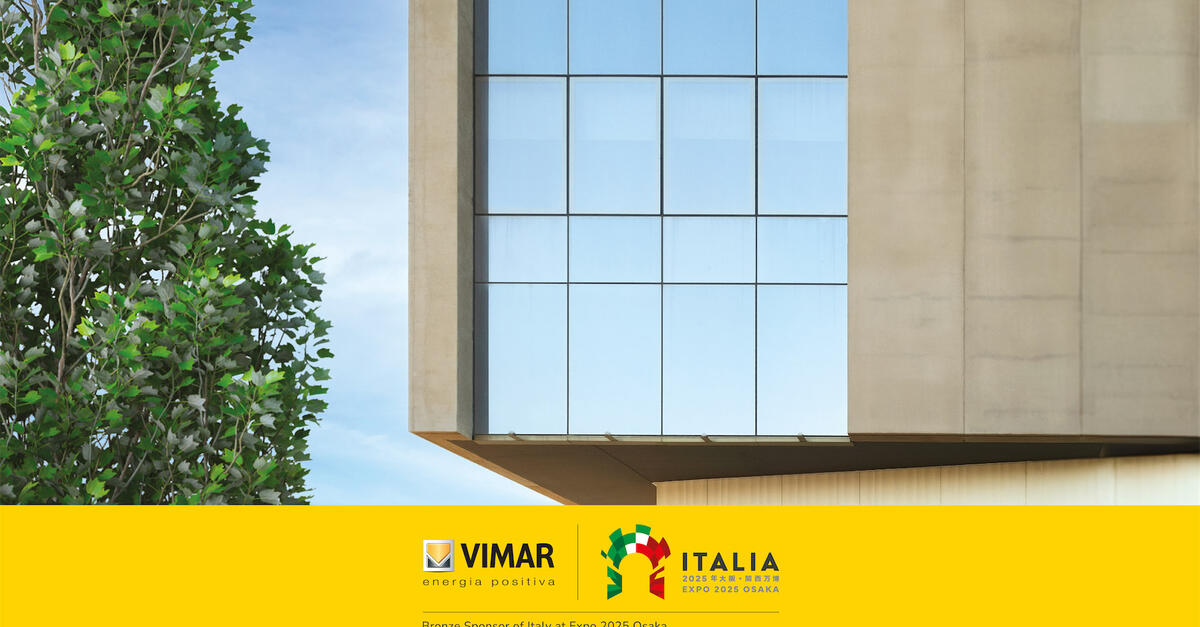 Vimar at Expo Osaka 2025 with Eikon Exé