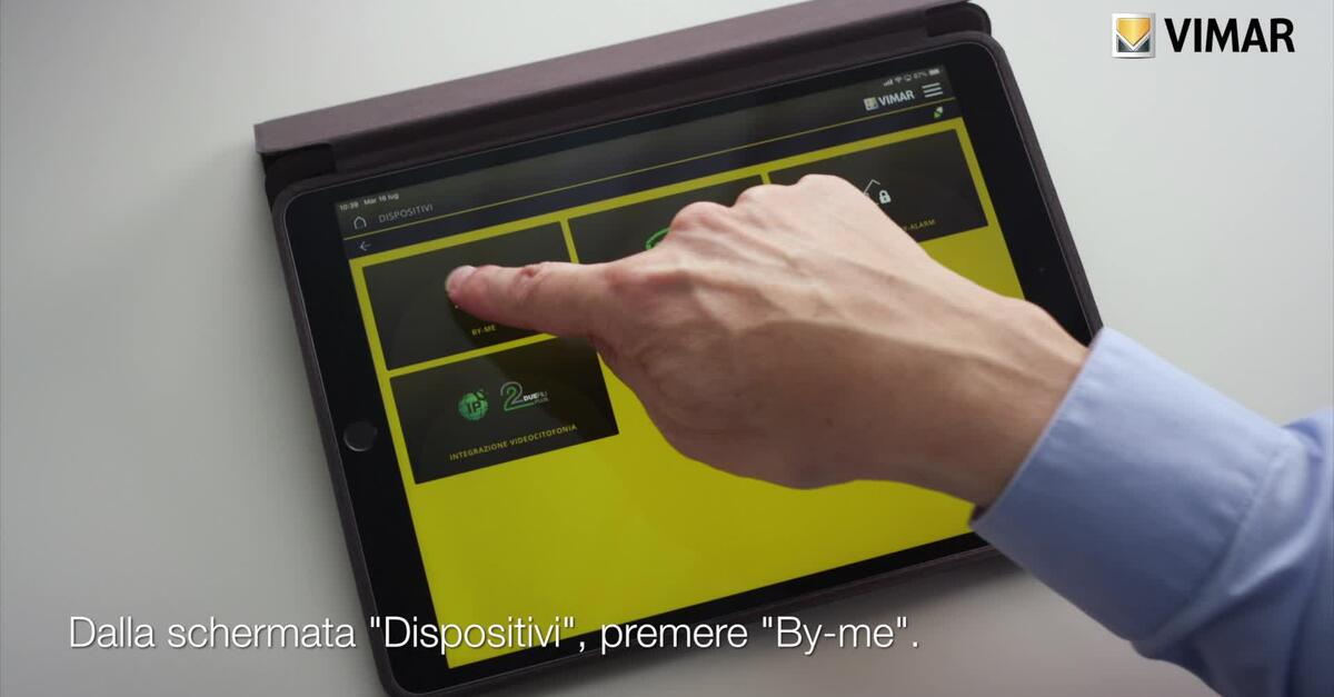 Tutorial App View Pro: Configurazione By-me Plus | Clima