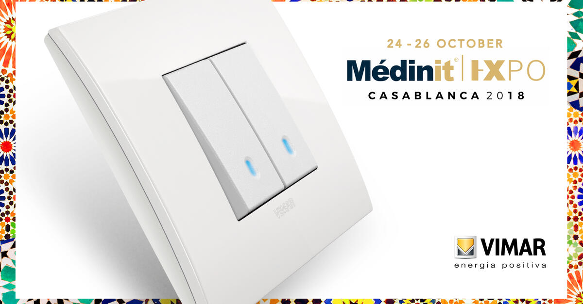Vimar at Médinit EXPO 2018 - Vimar