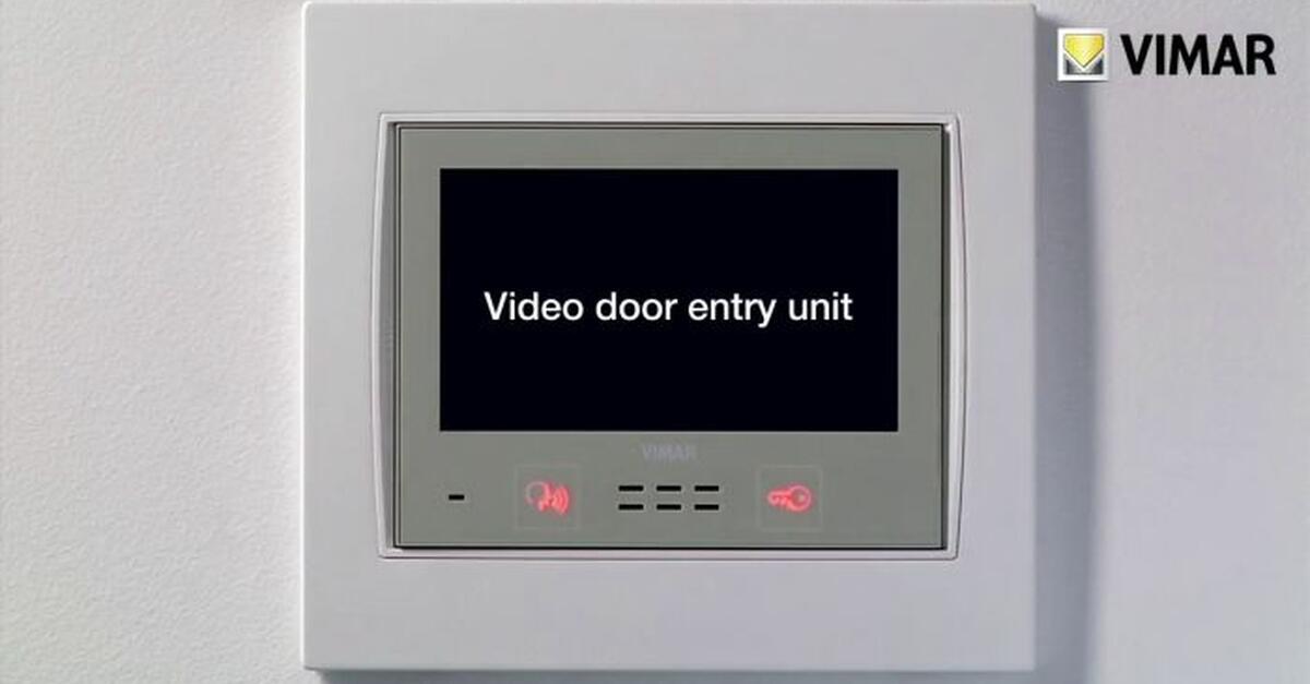 "Video door entry" function - Vimar