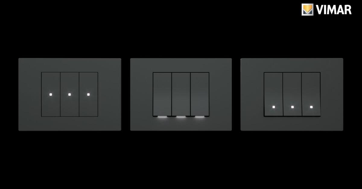 Linea – Tutte le possibilità di retroilluminazione dei comandi ...