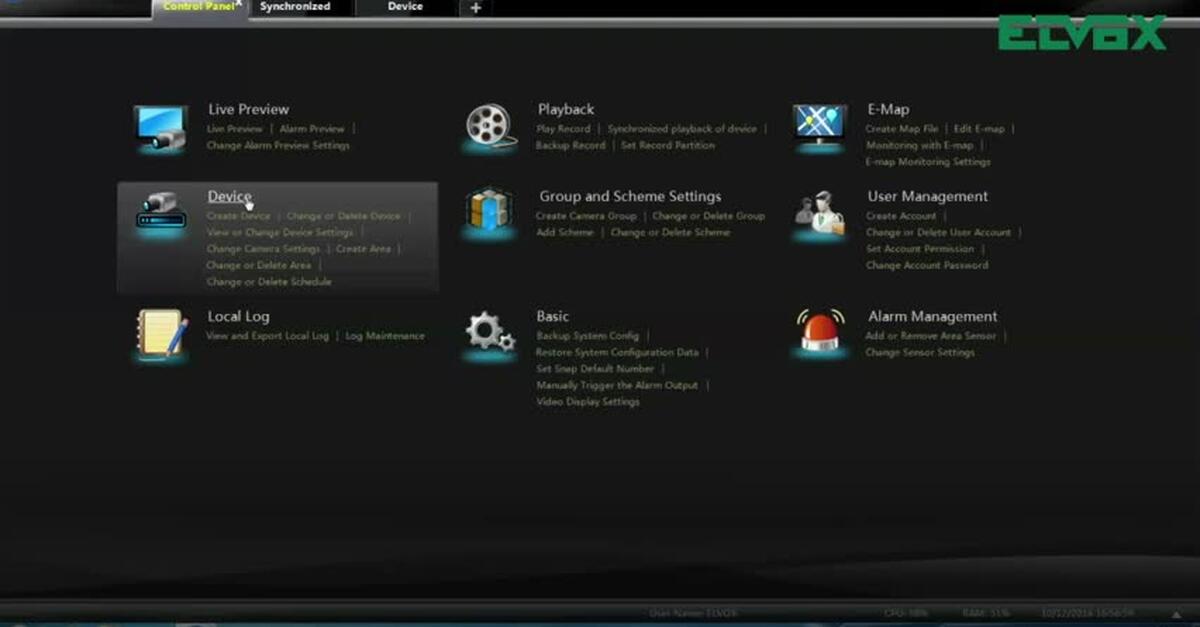 Elvox CVM - Central Video Management - Software. User guide.