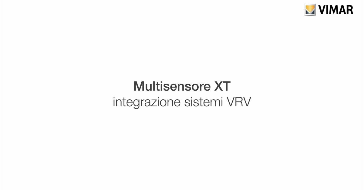 XT Multisensor VRV system integration - Vimar