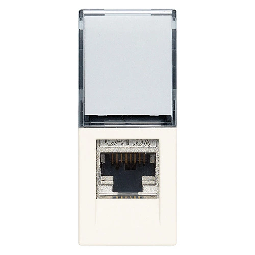 RJ45 Cat6A Netsafe FTP outlet white - 30339.16B