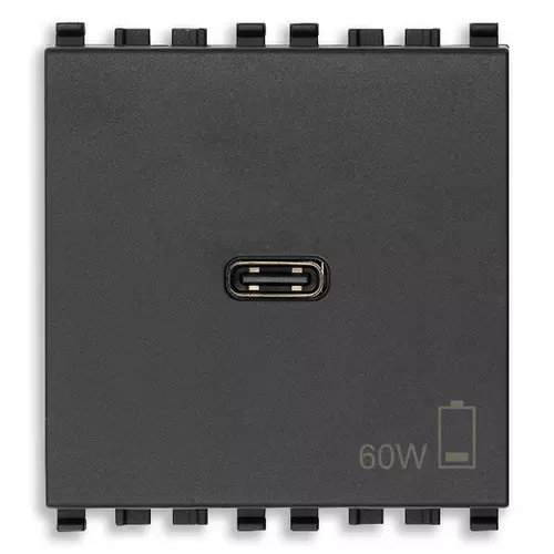 C-USB supply unit 60W PD grey - 20298.60