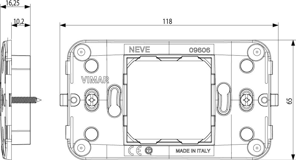 Product Catalogue - For rectangular boxes: Horizontal frame 2centralM ...