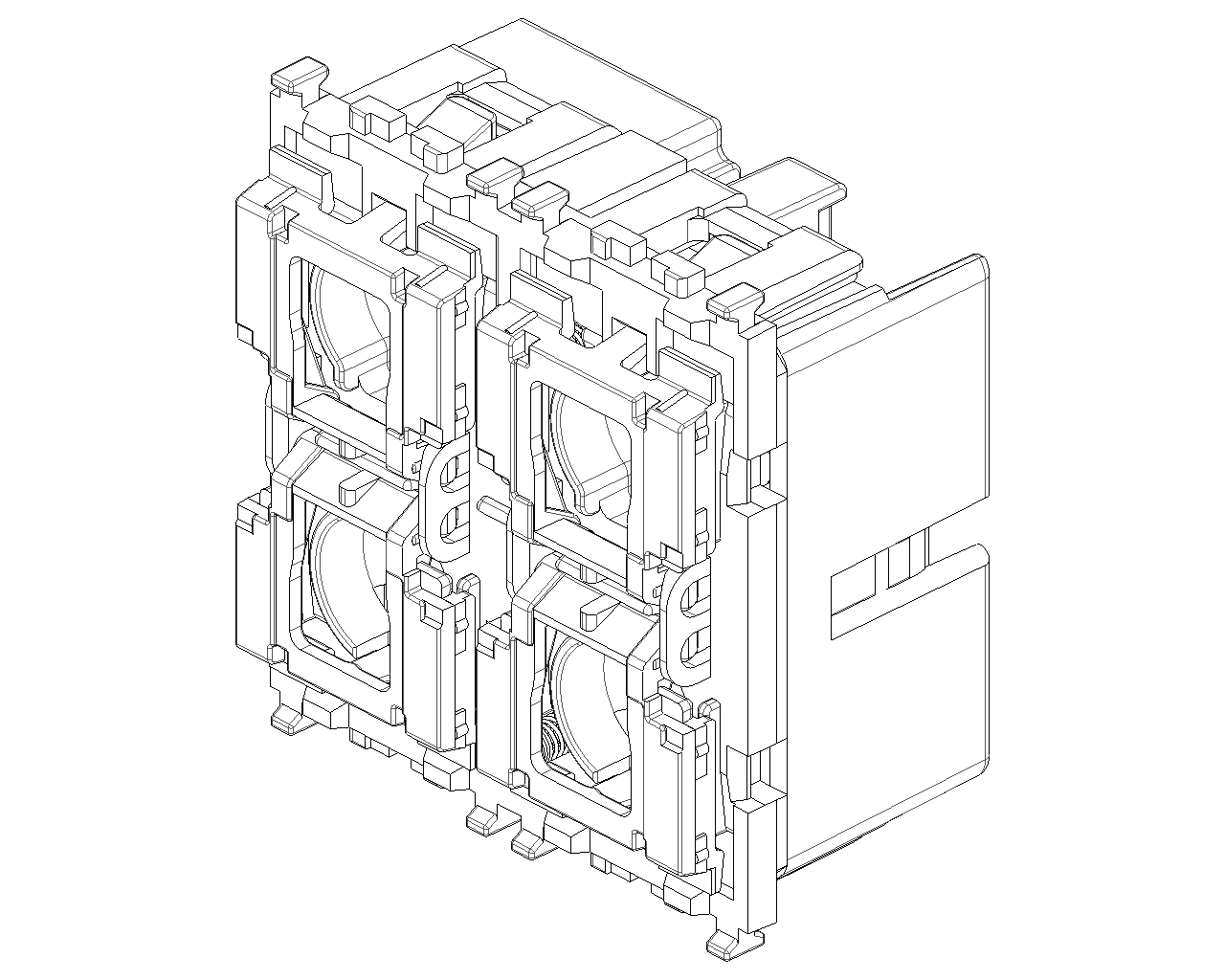 4-button KNX Secure control 2M - 01583