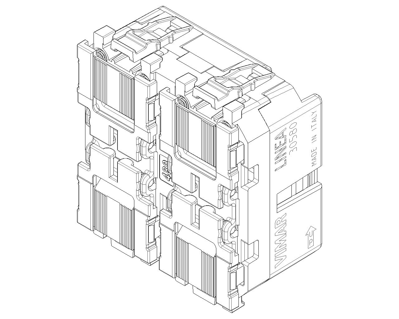 4-button KNX control 2M - 30580