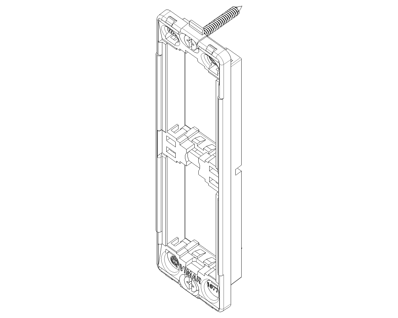 Product Catalogue - For panels: Frame 2M for panel mounting - 16772 - Idea - Vimar energia positiva