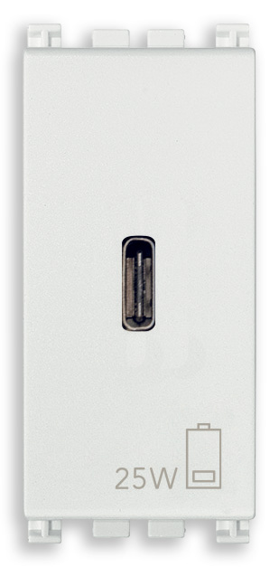 PD C-USB power unit 25W white - 19292.C.25.B