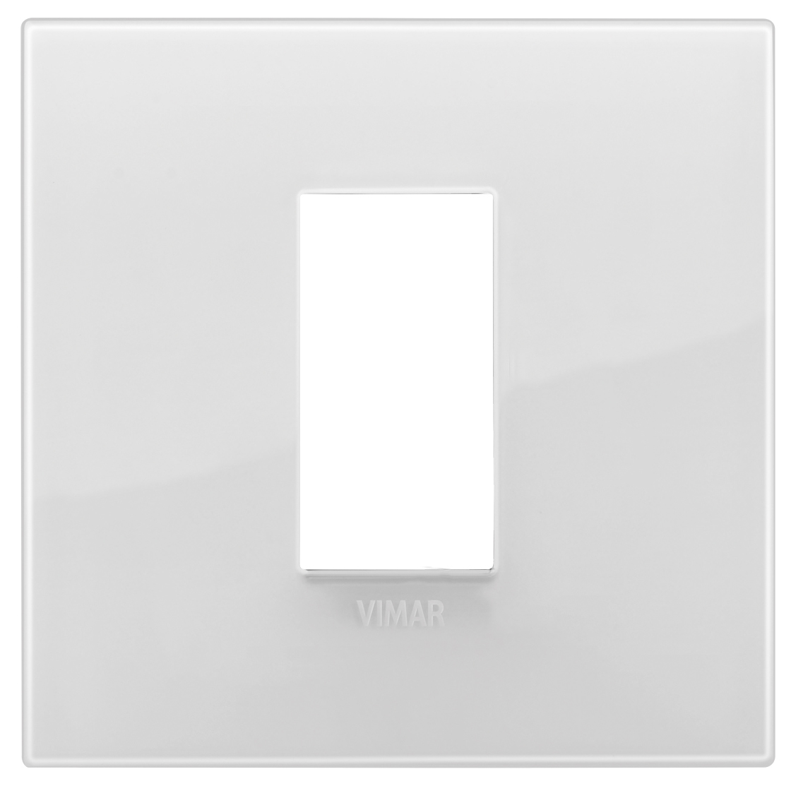 Generale prodotti - Placca Classic 1M Reflex ghiaccio - 19641.66 - Vimar