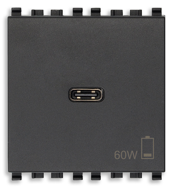 C-USB supply unit 60W PD grey - 20298.60