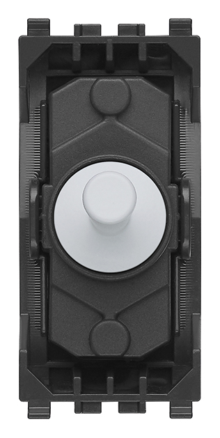 2P 10A 2-way push button Vintage white - 22061.01