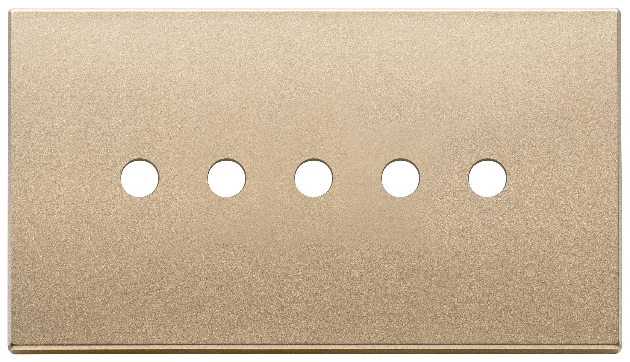 Placca 5Mx5 BS Tondo oro satinato - 22689.RN.5.88