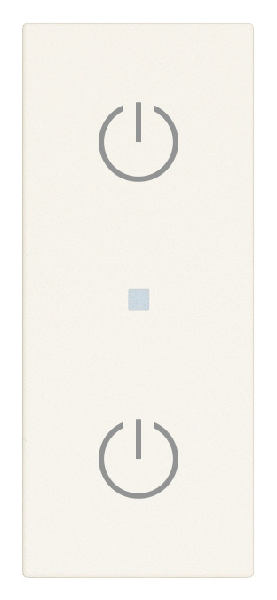 General products - Axial button 1M toggle symbol white - 31000A.IB - Vimar