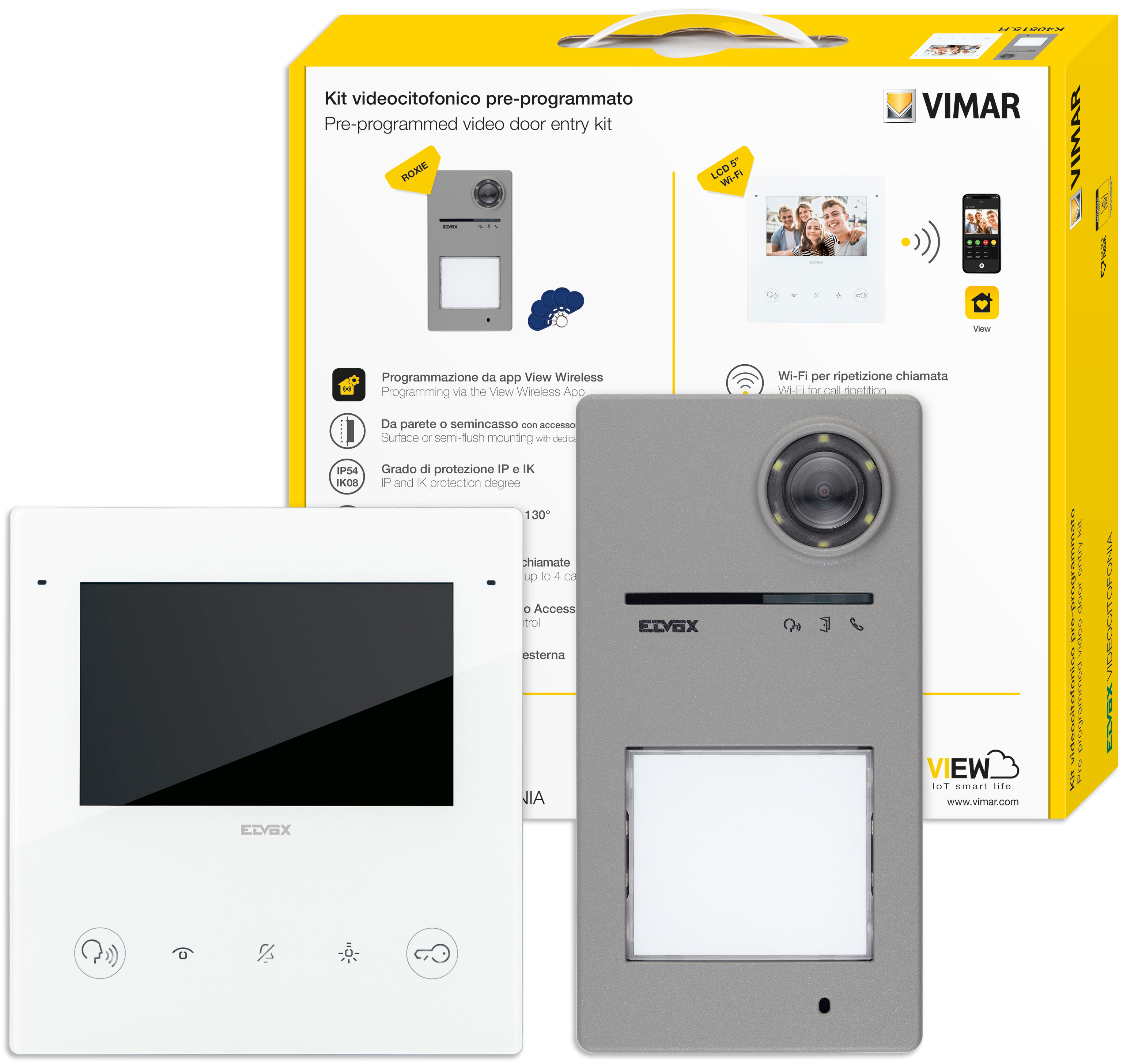 Kit video m/bif. Tab 5S Up Wi-Fi +40170 - K40515.R